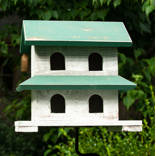 Home Bazaar Signature Series Danbury DoveCote 30 in x 19 in x 17 in Purple Martin House ...